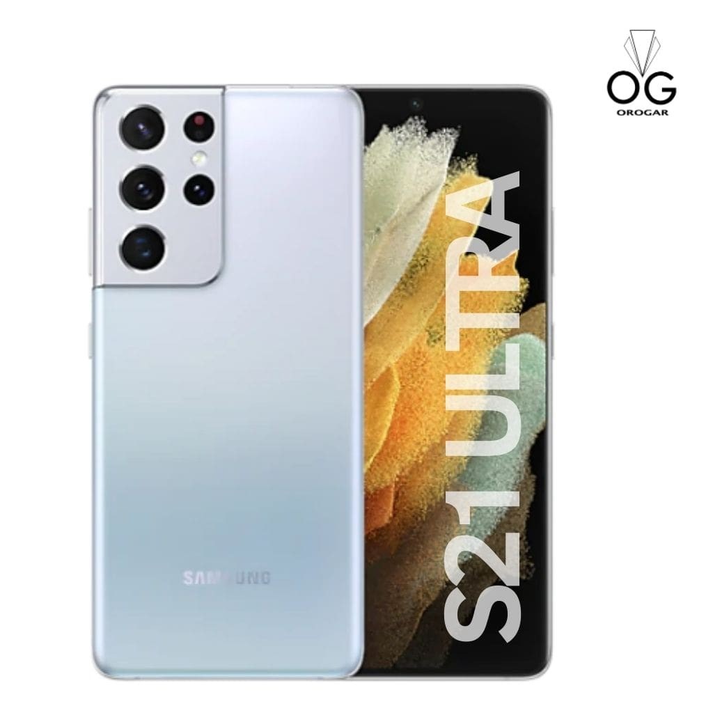 OROGAR - CELULAR SAMSUNG 5G MODELO S21 ULTRA - SILVER - 256GB